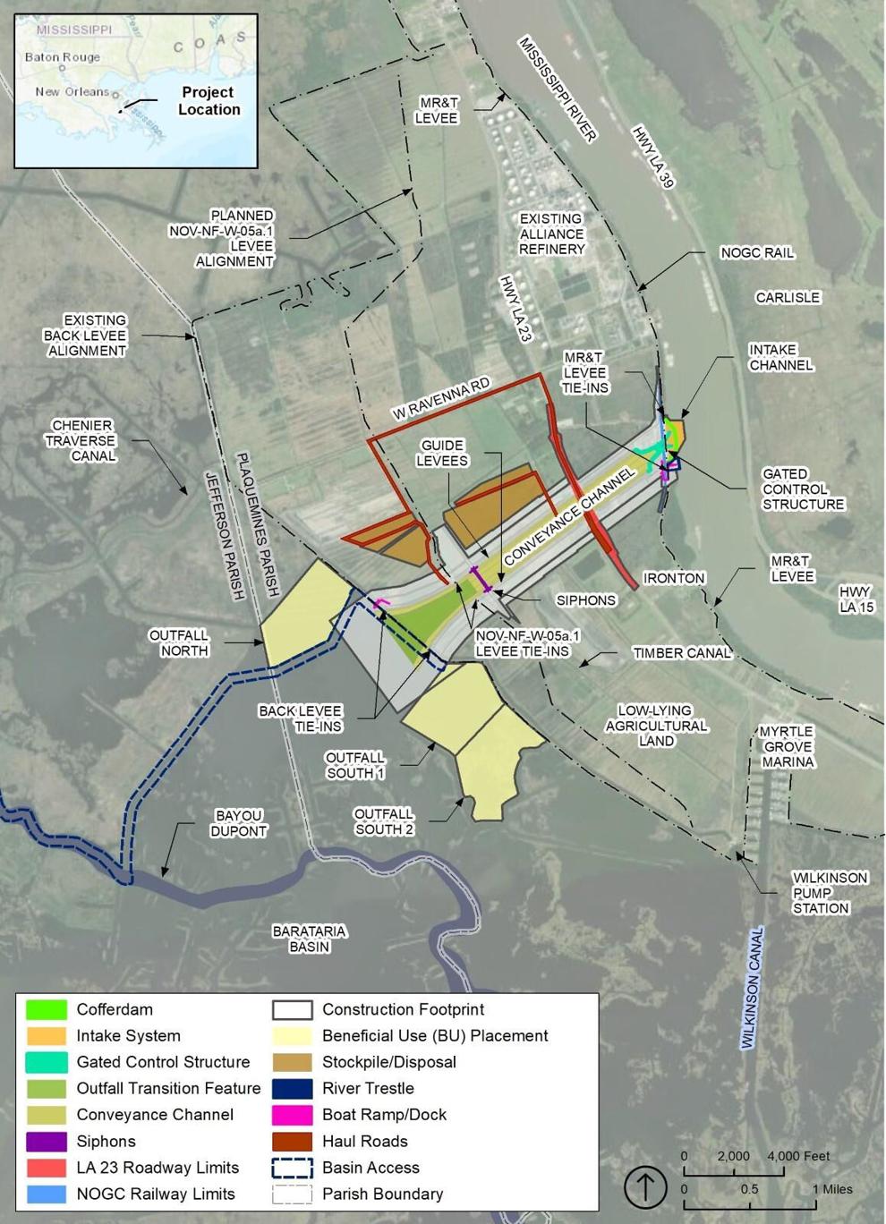 Mid-Barataria Diversion heads to approval – Greater New Orleans ...