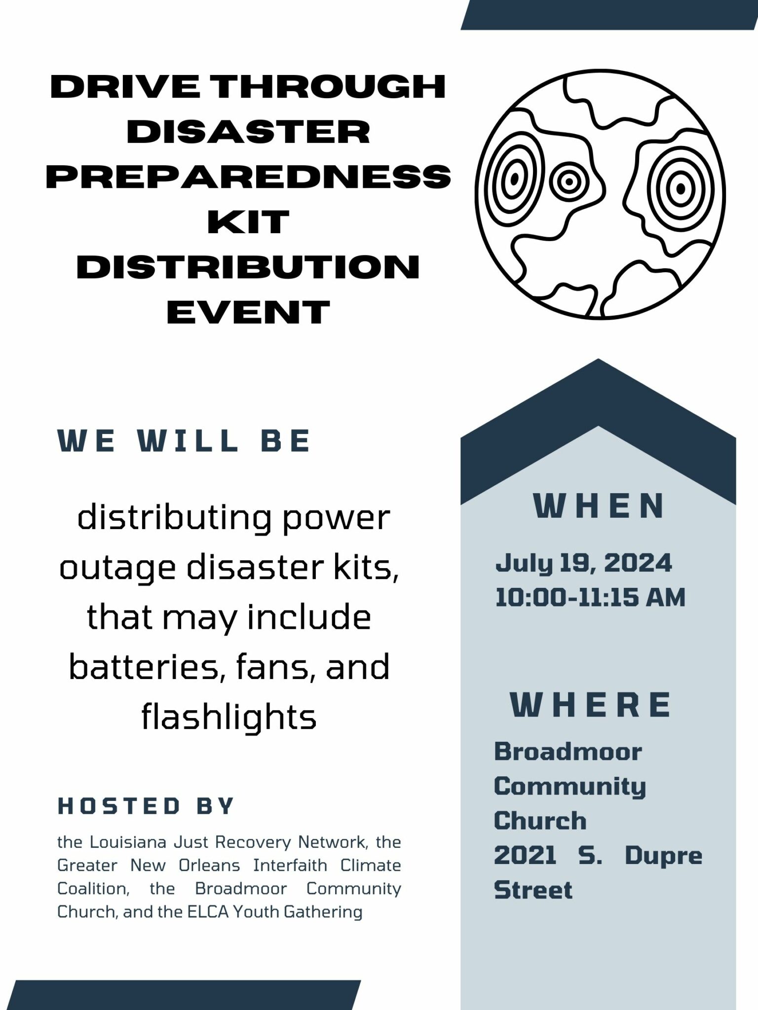 Drive-through Disaster Preparedness Kit Distribution Event – Greater ...