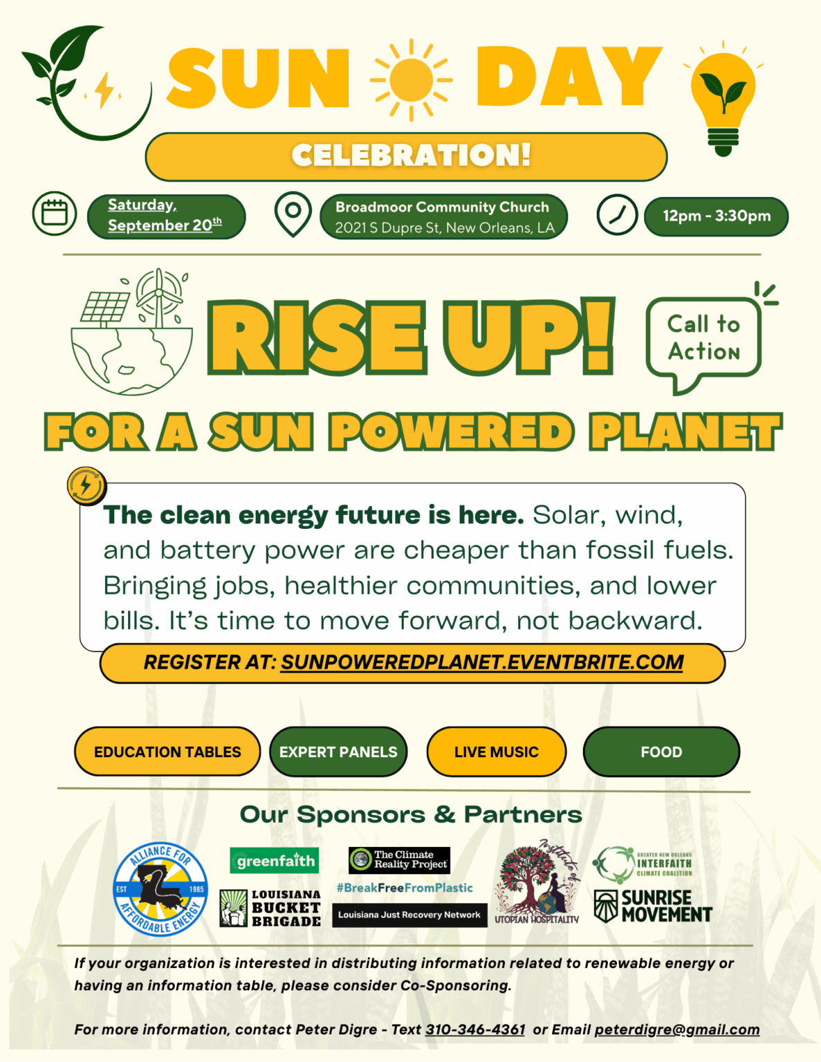 Sun Day Celebration Coming September 20! – Greater New Orleans ...